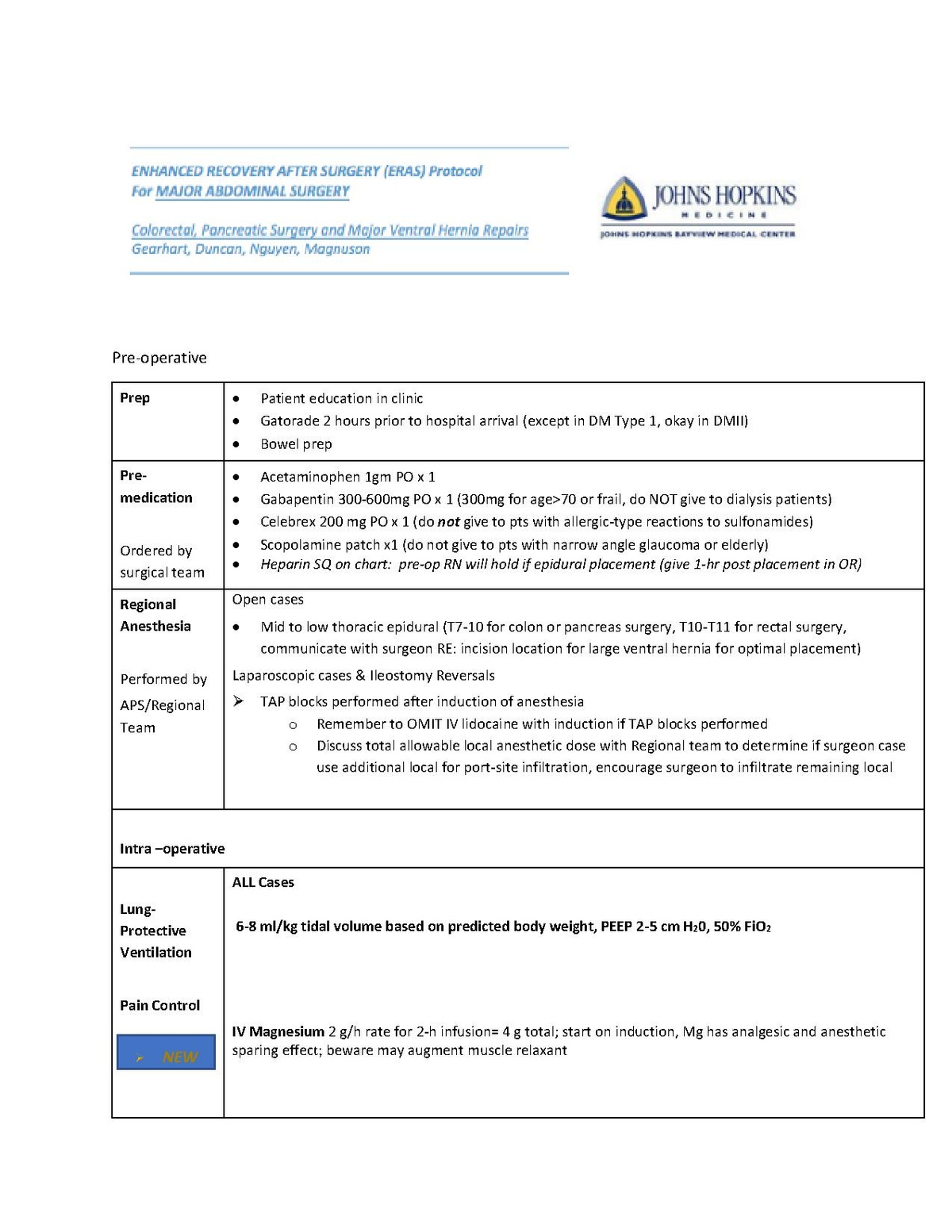 File:Bayview eras-protocol-colorectal-surgery.pdf - WikiAnesthesia