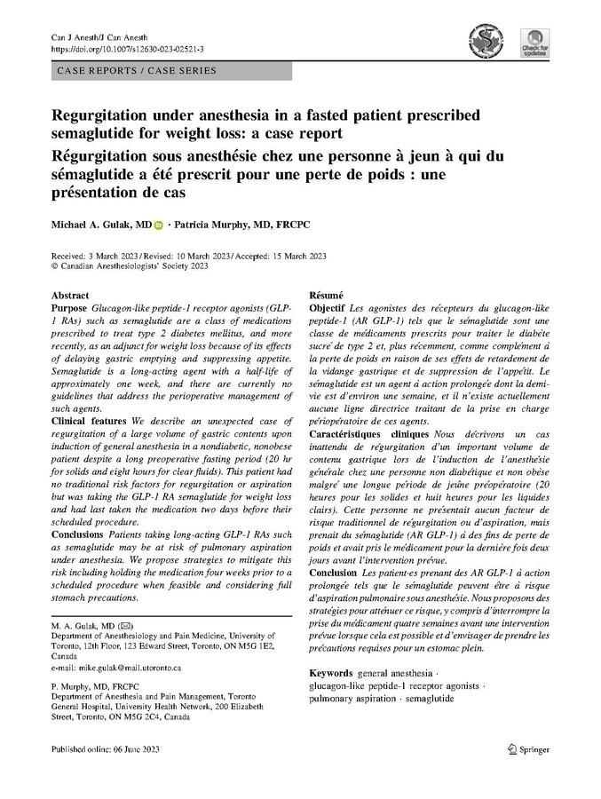 File:Case report breast surgery CanJAn - Murphy.pdf - WikiAnesthesia
