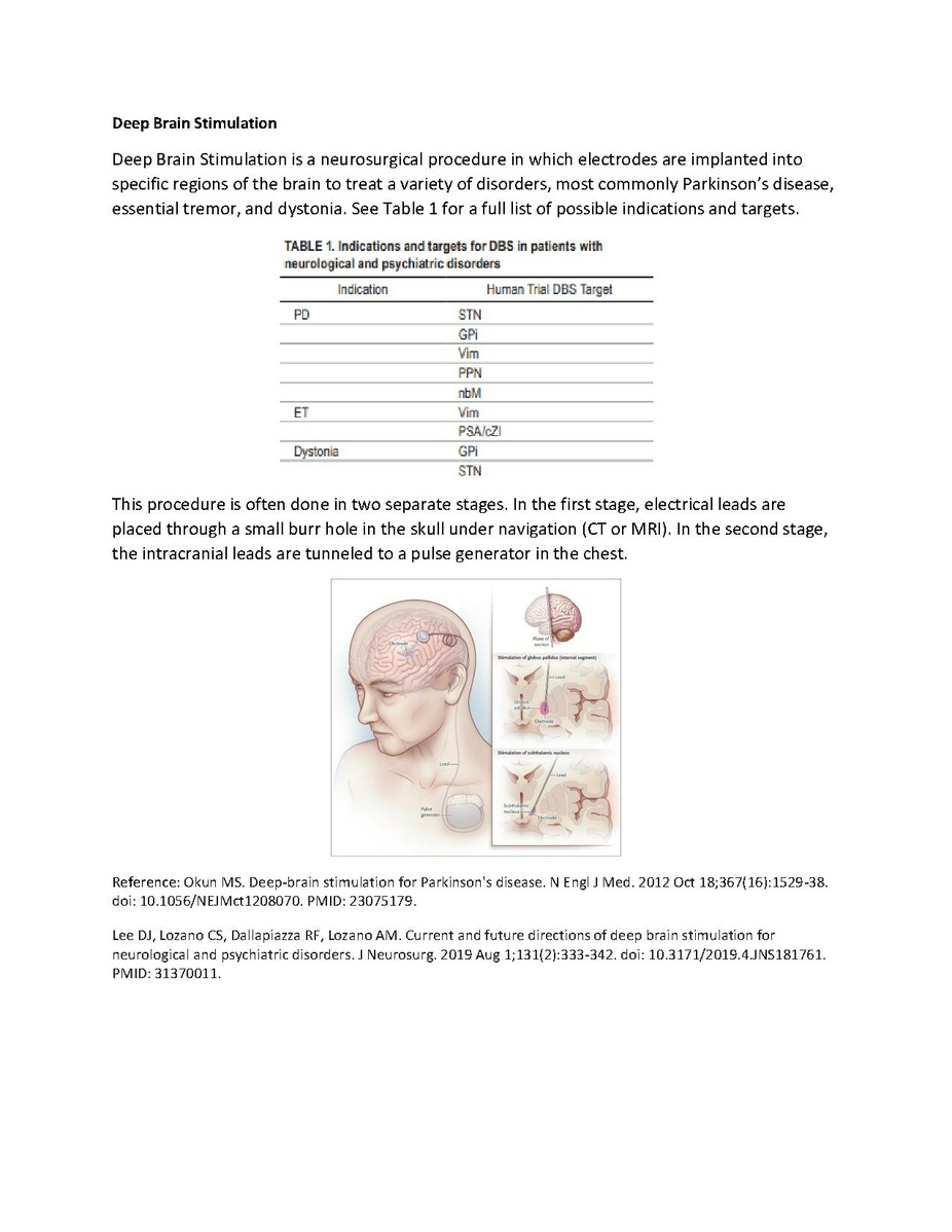 File:DBS Craniotomy Protocol.pdf - WikiAnesthesia