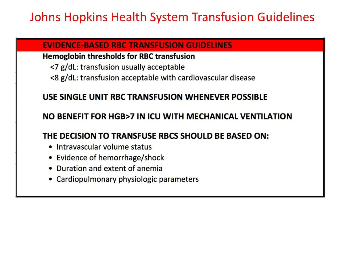 File:JHHS Transfusion Guidelines.pdf - WikiAnesthesia