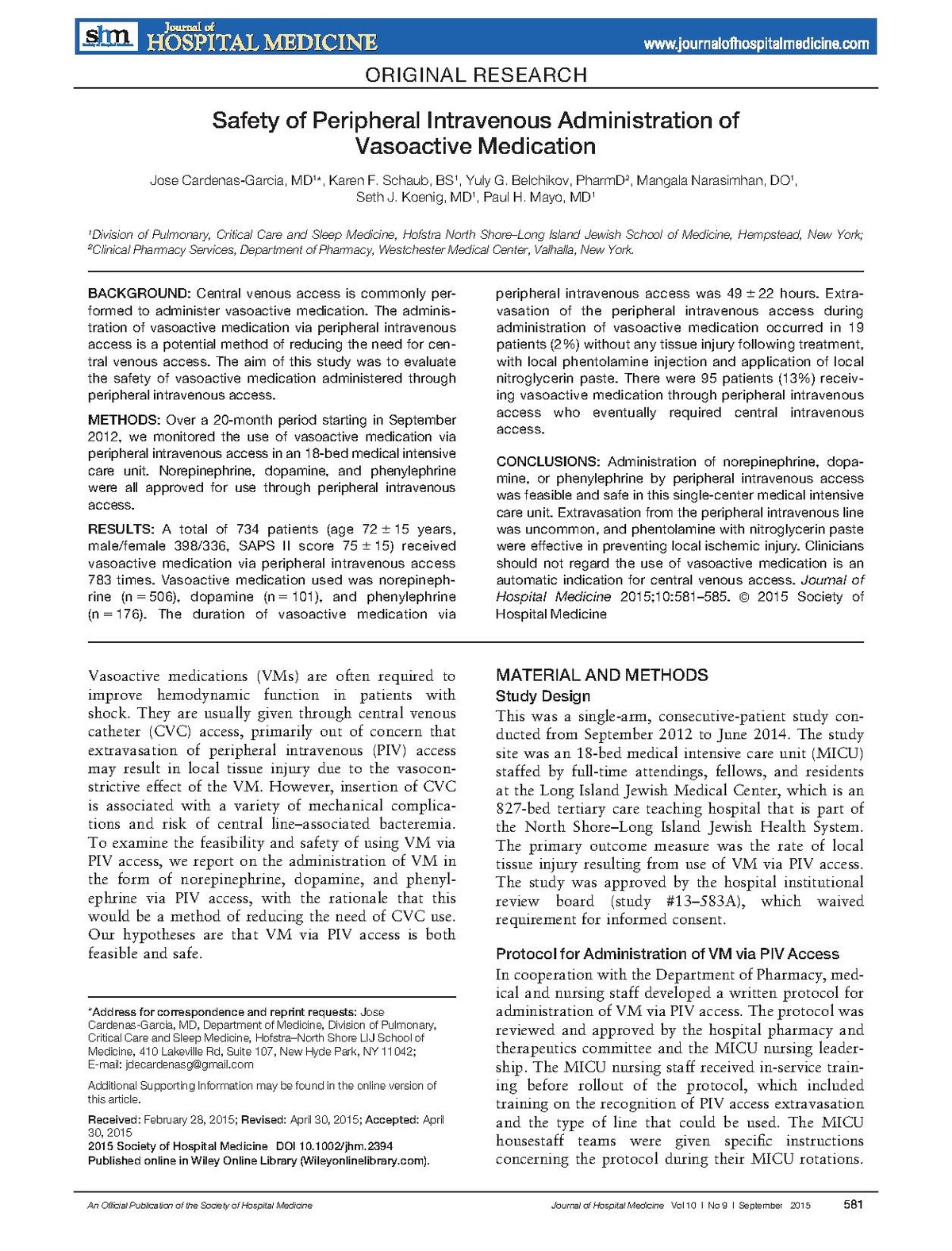 File:Safety of peripheral intravenous (IV) administration of vasoactive ...